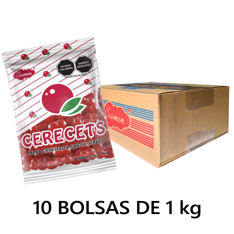 Cerecets cartón con 10 kg